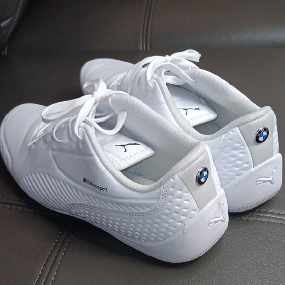 Puma | Shoes | Puma White Sneakers Sleek Minimalist Design | Poshmark